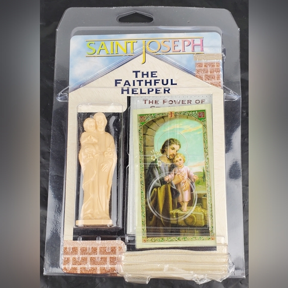 Space Age Plastics | Other | Saint Joseph Vtg 997 The Faithful Helper ...